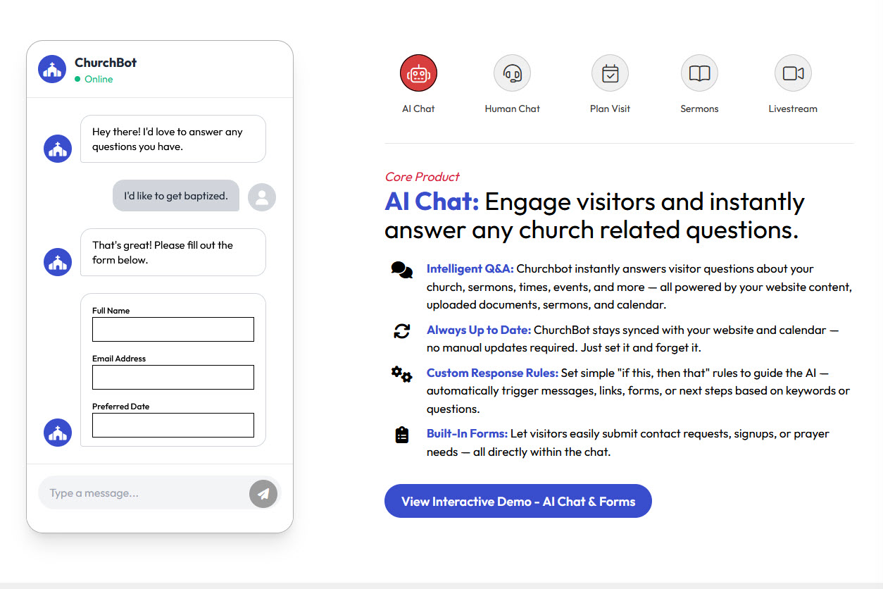 Portfolio - Beautiful Custom Church Websites Design | Live Video Streaming