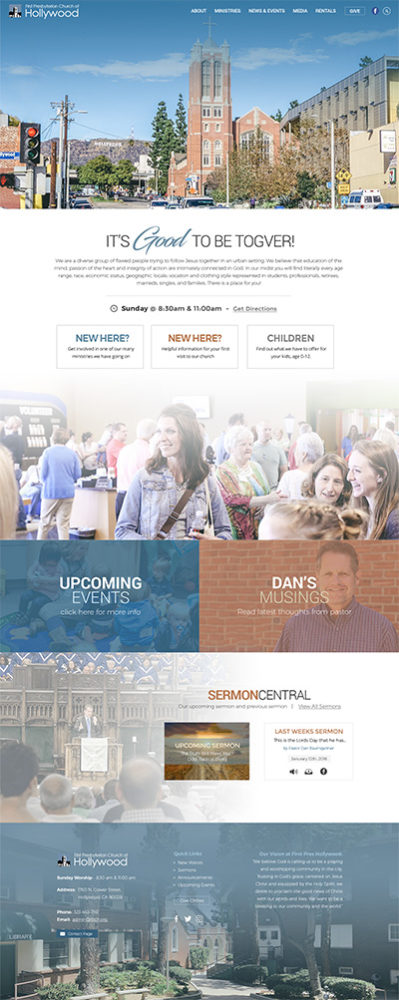 Portfolio - Beautiful Custom Church Websites Design | Live Video Streaming